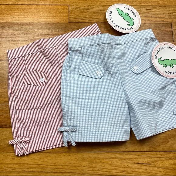 Southern Smocked Co | Bottoms | Southern Smocked Company Striped Shorts ...